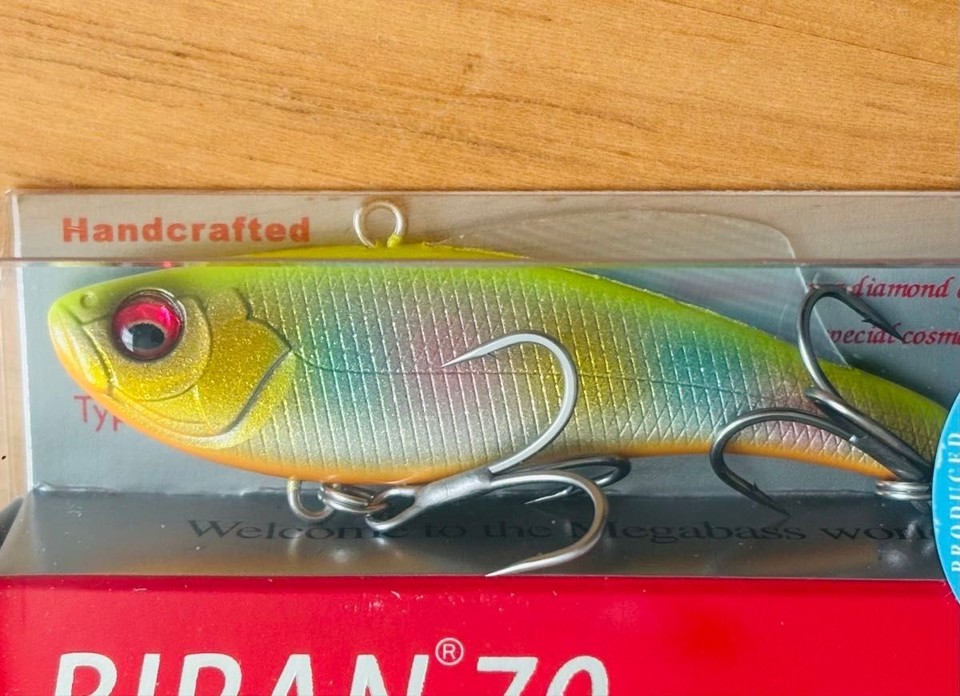 Megabass BIRAN 70 20g GLX Chart Back Candy Fishing Lure New | eBay UK