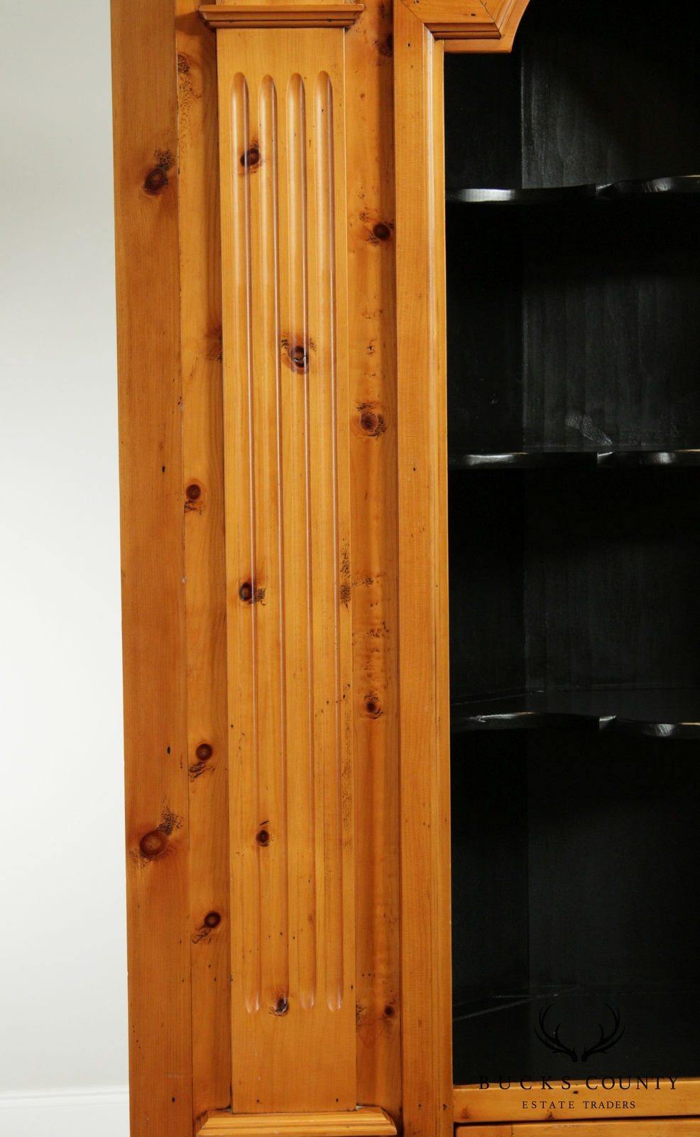 Stephen Von Hohen Bucks Country Collection Custom Pine Corner Cabinet ...