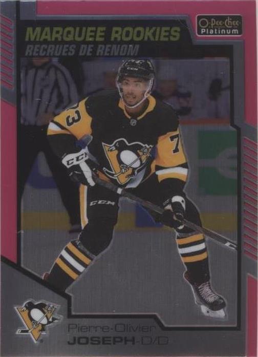 2020-21 O-Pee-Chee Platinum - Marquee Rookies Pierre-Olivier Joseph ...