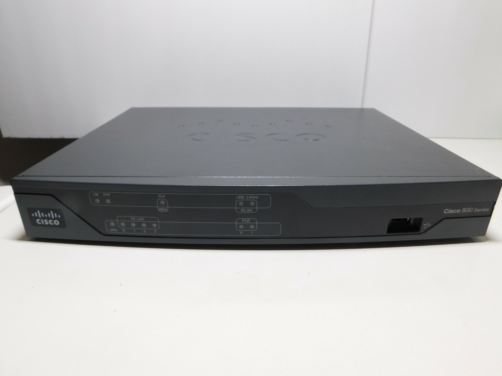 Cisco 881W-GN-A-K9 Ethernet Security Router - No AC Adapter & Antenna ...
