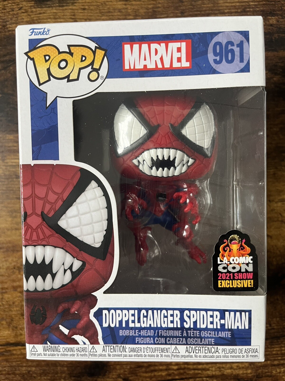 Funko Pop! Vinyl: Marvel - Doppelganger Spider-Man (2021 LA Comic-Con ...