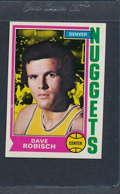1974/75 Topps #183 Dave Robisch Nuggets NM *1104 | eBay