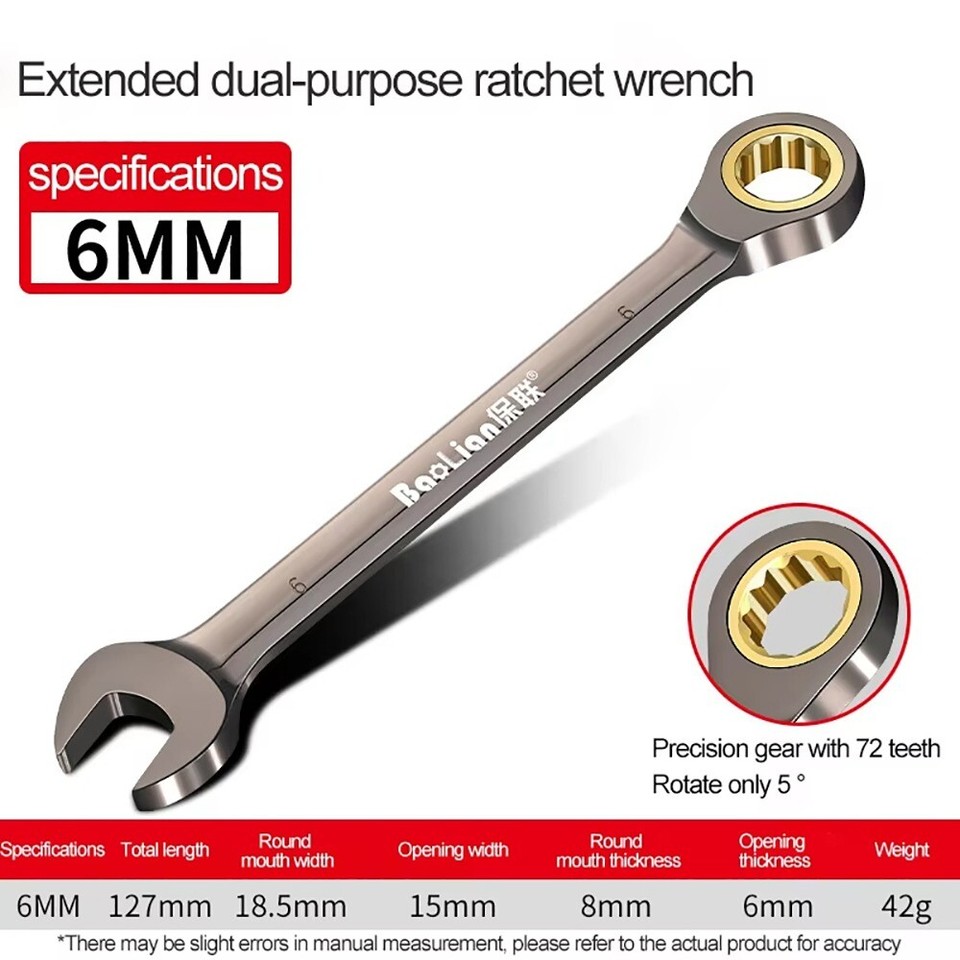 1Pcs With Multiple Size Two-way Quick Wrench Plum Spanner | eBay Australia