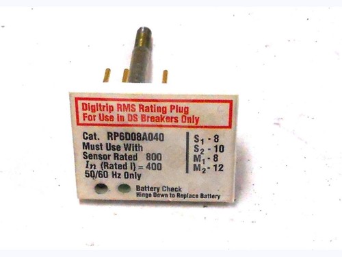 RP6D08A040 - 400A WH RATING PLUG 800A CT SKU006688 | eBay