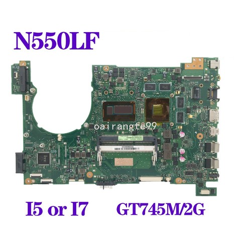 For ASUS N550LF N550L Q550LF Q550L Motherboard I5-4200U I7-4500U CPU ...
