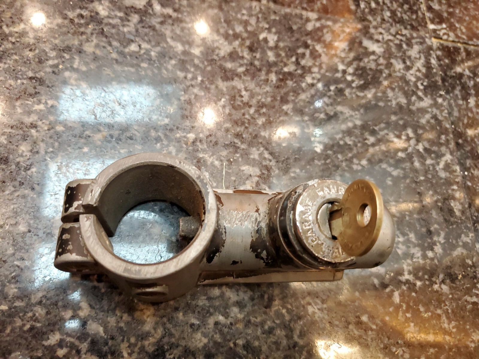 Mercedes 190SL Ignition Lock Assembly with key W121 oem 34mm shaft late ...