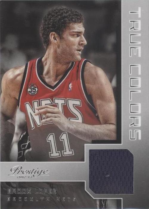 2012-13 Prestige - True Colors Materials Brook Lopez #49 (MEM) for sale ...