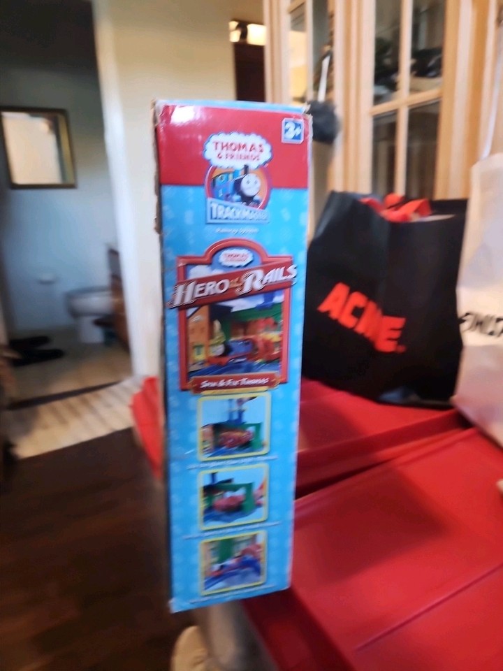 TRACKMASTER SPIN &FIX THOMAS!NIB VHF. FROM HERO OF THE RAILS MOVIE | eBay