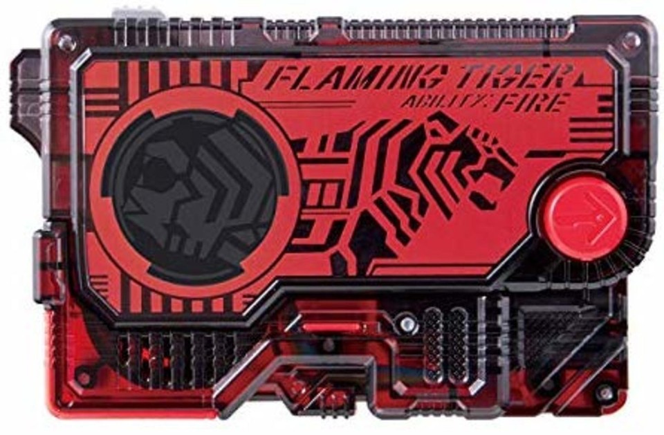 BANDAI Kamen Masked Rider 01 Zero-One DX Flaming Tiger Progrise Key Toy ...