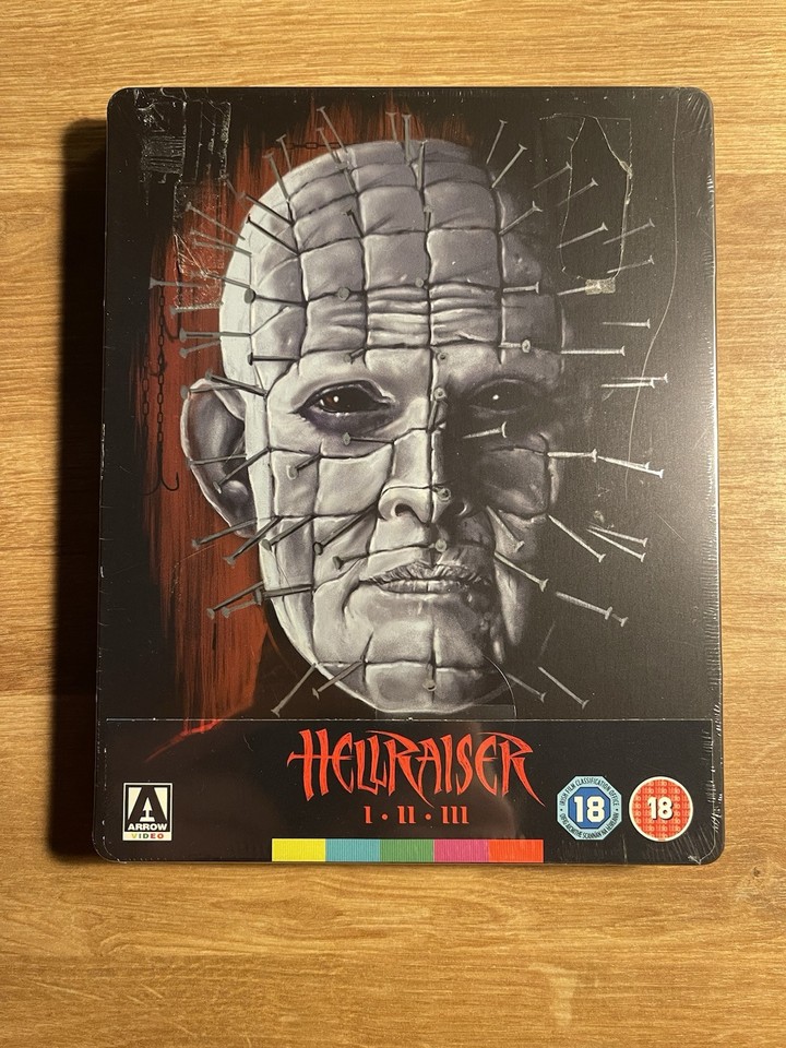 Hellraiser Trilogy Arrow Video Limited Edition Metal Case Blu-Ray Set [Region B] | eBay