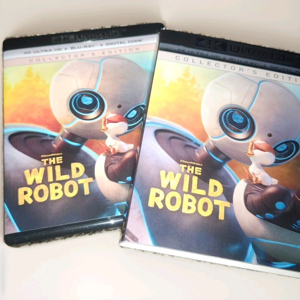 The Wild Robot - Collector's Edition 4K + Blu-ray + Digital 4K UHD w ...