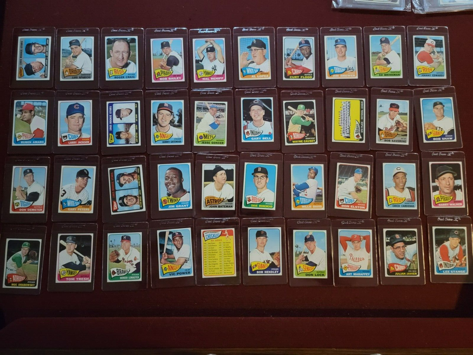 1965 Topps Baseball Complete Set 598/598 with 11 graded | eBay