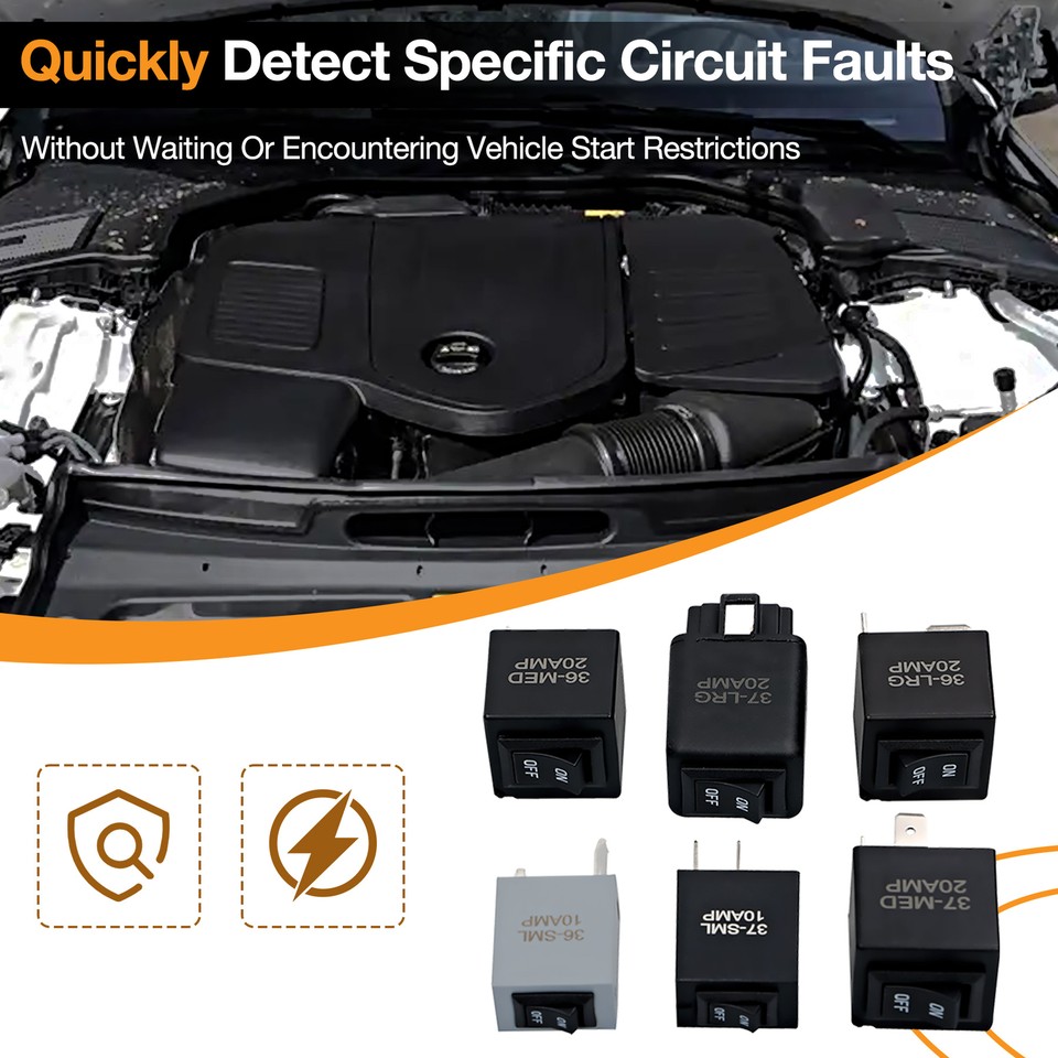 Relay Bypass Switch Kits Amp Loop 9038 Relay Tester Diagnostic Scan ...
