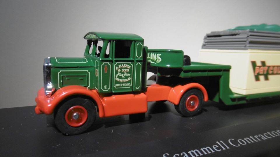 Corgi Trackside 1/76 SCAMMELL CONTRACTOR & DODGEMS LOAD PAT COLLINS ...