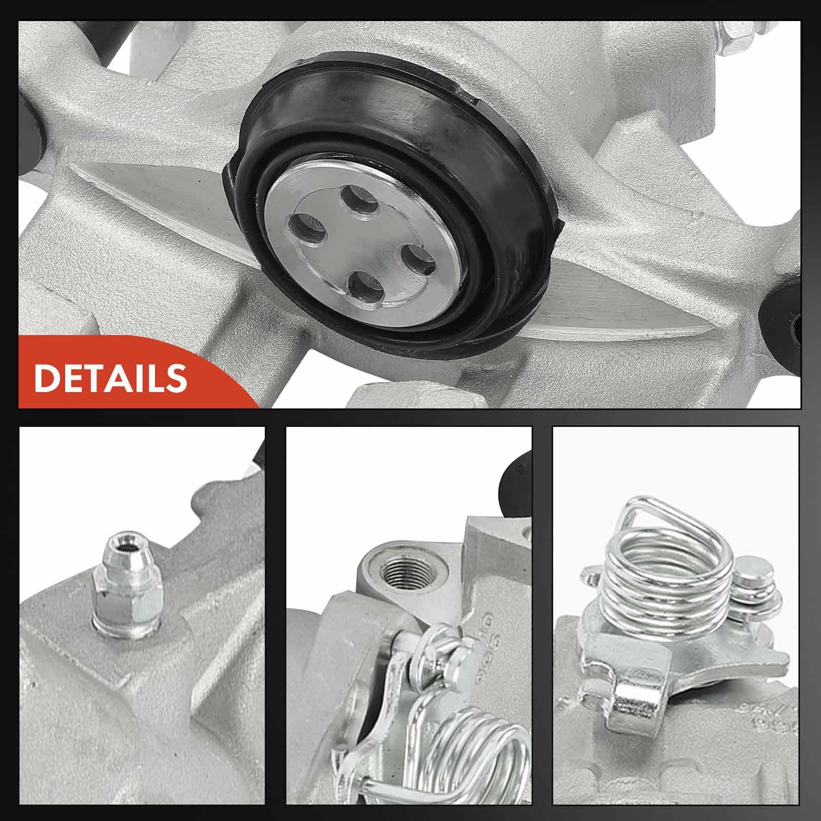 2x Brake Calipers Rear for Mini Cooper S One R50 R53 2001-2002 1.6 ...