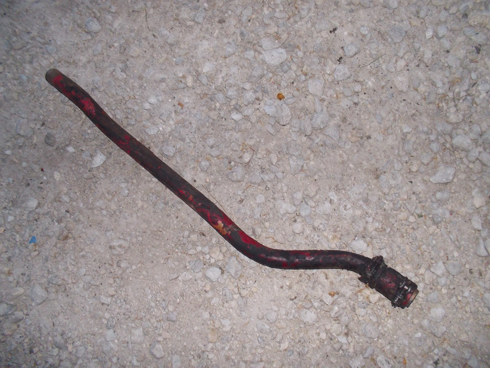 International B414 Diesel Tractor IHC steel oil line tube | eBay