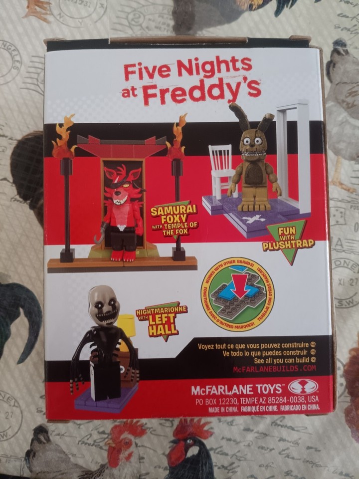 FNAF Five Nights at Freddy's McFarlane 25002 Fun with Plushtrap NEW ...