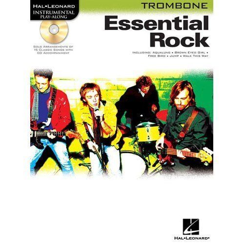 Essential Rock Trombone Instumental Play-Along Trombone 15 Classics CD ...