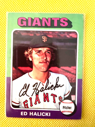 1975 TOPPS # 467 ED HALICKI | eBay