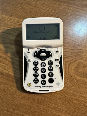 Turning Technologies Response Card NXT Clicker - Model RCXR-03 | eBay