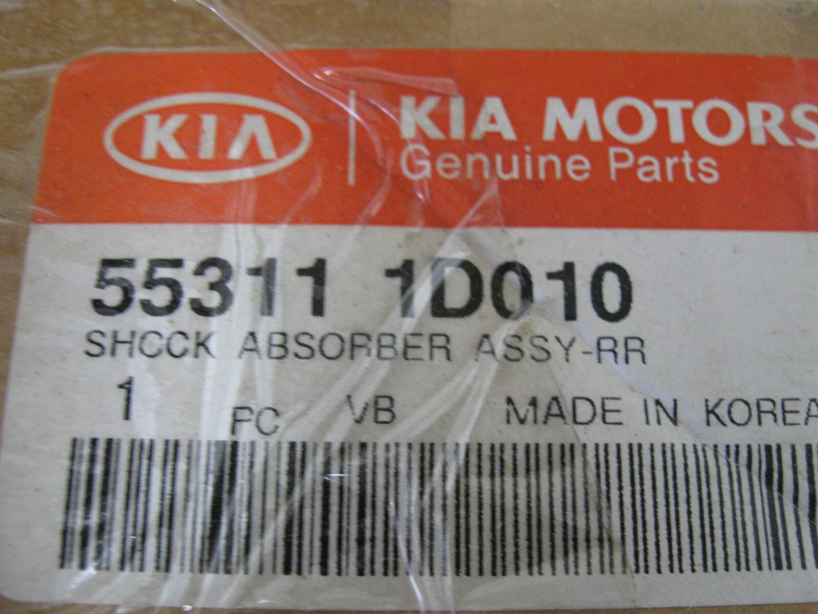 GENUINE KIA SHOCK ABSORBER FOR 07-10 RONDO (PN 55311-1D010) for sale ...
