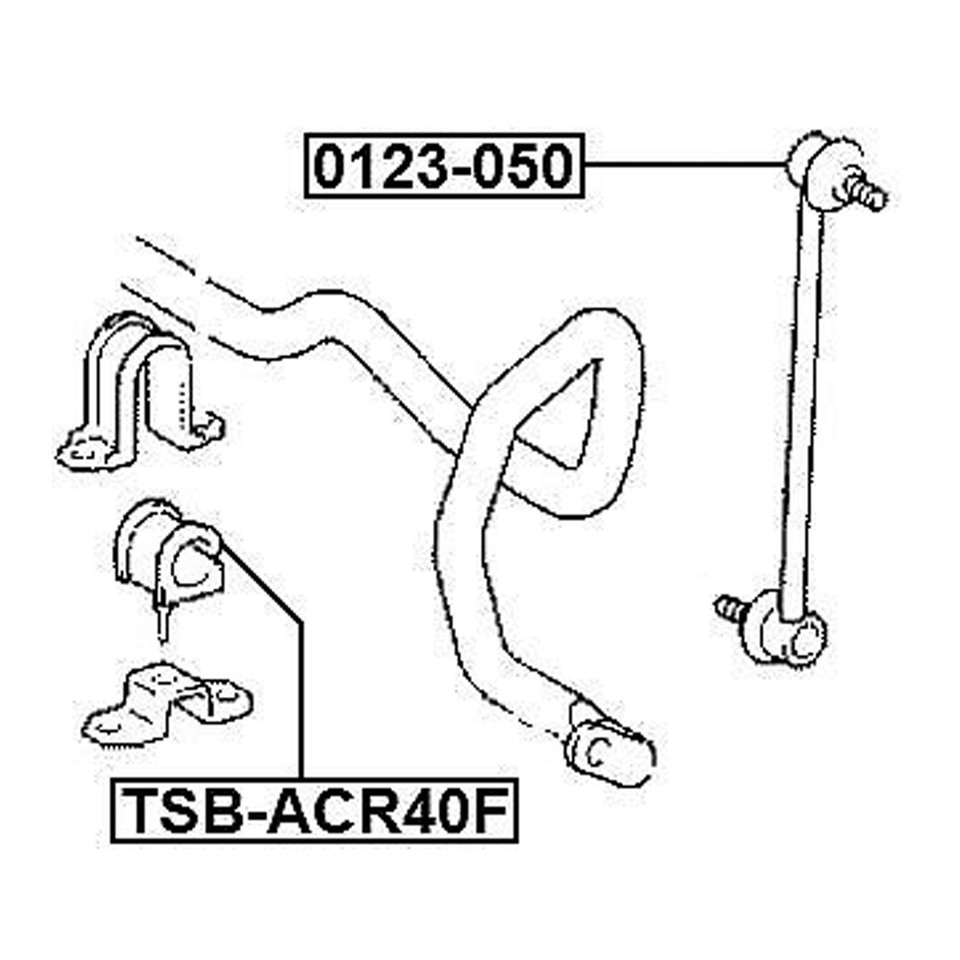 2 Front Stabilizer Sway Bar End Link Pair For 2004-2010 Toyota Sienna ...