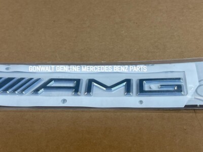 Genuine Mercedes-Benz AMG Boot Lid Decal Badge OE 0008170414 | eBay
