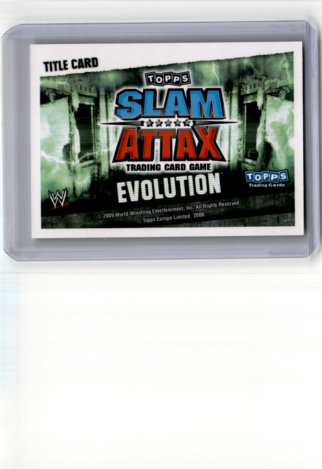 2009 Topps WWE Slam Attax Evolution - Title Cards Women's Championship ...