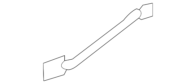 Genuine Mercedes-Benz Rocker Molding Mount Bracket 2056984000 OEM for ...