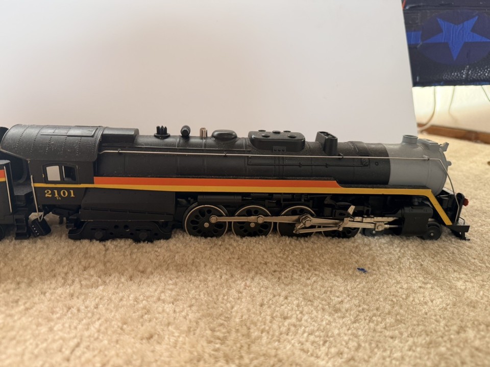 Lionel 6-18011 O Gauge Chessie 4-8-4 T1 Steam Locomotive & Tender #2101 ...