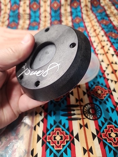 JERRY SANDERSON REVERSE DOUBLE GLASS AND SLATE FRICTION TURKEY POT CALL ...