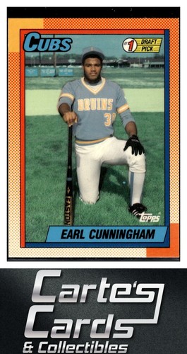 Earl Cunningham 1990 Topps Tiffany #134 Chicago Cubs Rookie | eBay