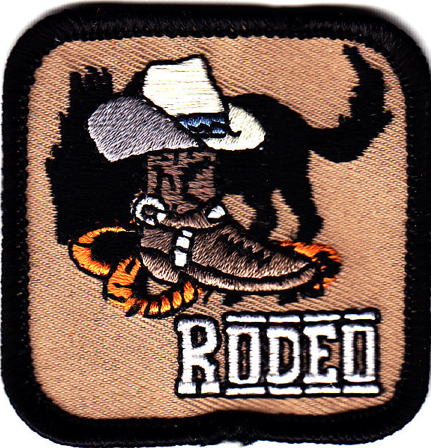 RODEO Iron On Patch Southwest Western | eBay