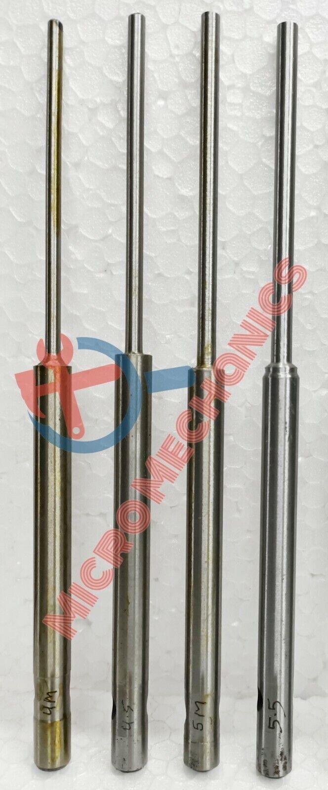 4_4.5_5_6 MM SET OF SIOUX VALVE SEAT STONE HOLDER PILOTS .385" TOP ...
