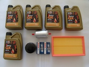 FITS RENAULT CLIO SERVICE KIT INCLUDING OIL 1.4 1.6 16 VALVE PETROL ...