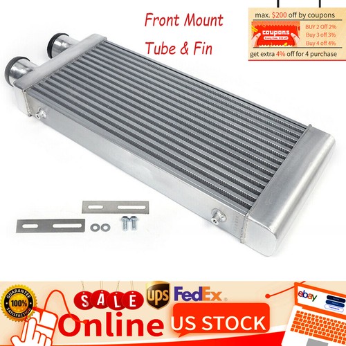 Intercooler Same One Side Aluminum Universal Intercooler 3" Inlet ...