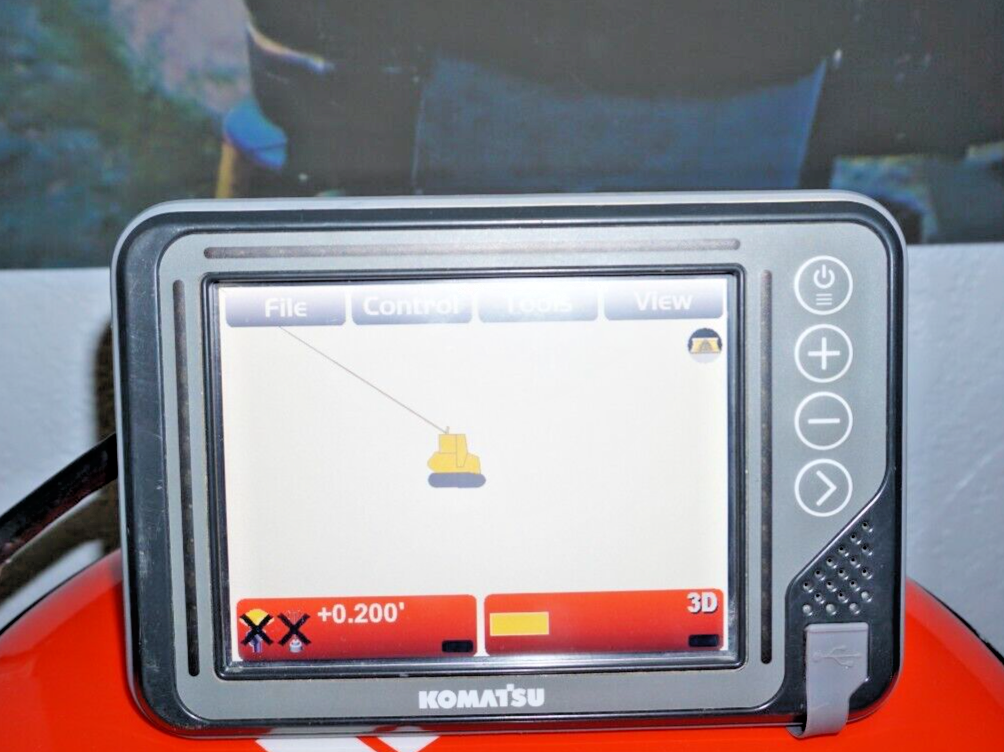 Komatsu 3DMC v.12.2 Monitor Machine Control Display Advanced Dozer ...