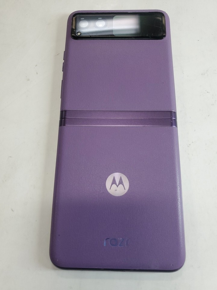 Motorola Moto Razr 40 5G 2023 XT2323-2 128GB Purple Consumer Cellular ...