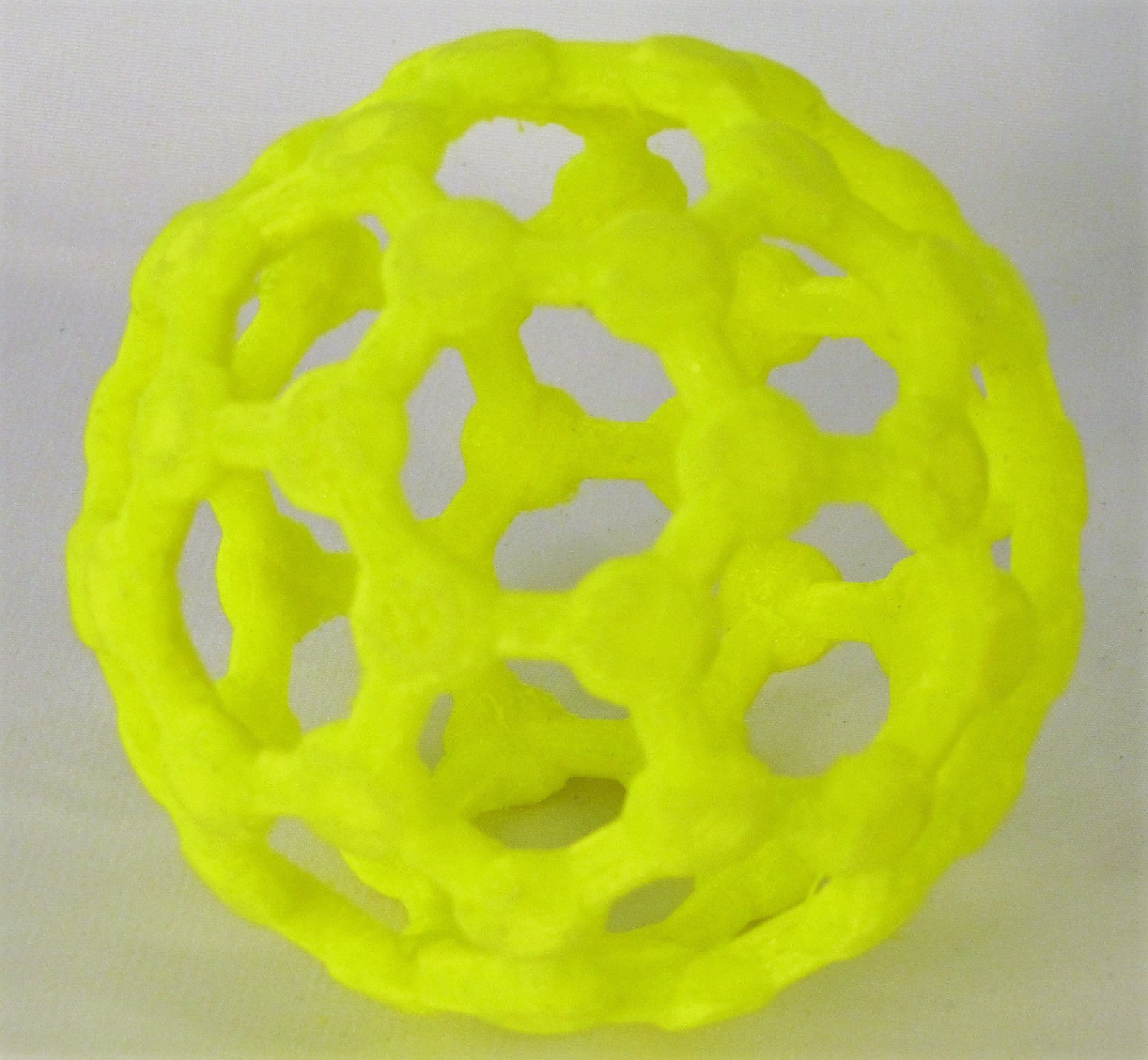 Carbon C60 Fullerene Molecule Model Chemistry Gift Decor Geodesic Dome ...