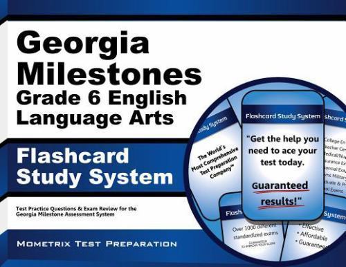 Georgia Milestones Grade 6 English Language Arts Flashcard Study System ...