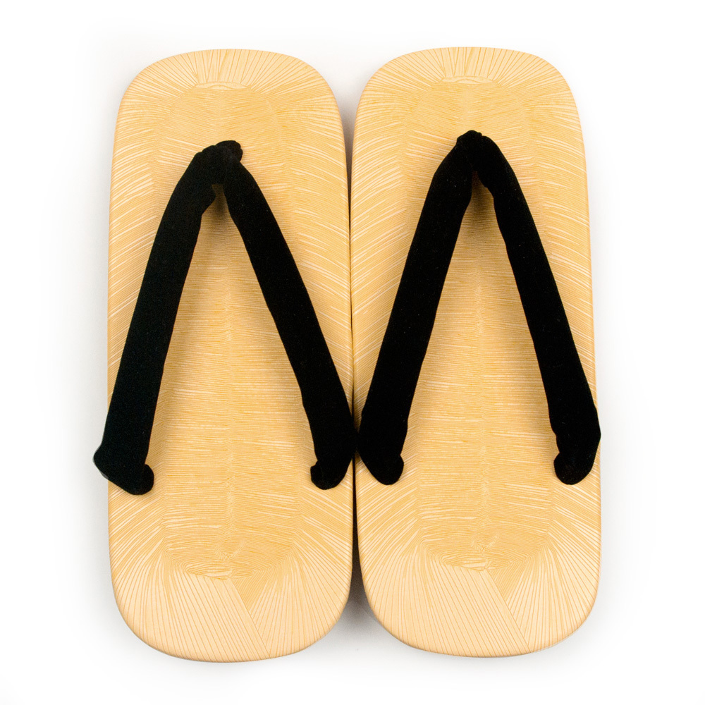 Japanese Setta Traditional Sponge Sandal Black Sand for KIMONO YUKATA ...