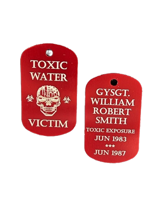 "Toxic Water Victim" Dog Tags (Custom) | eBay