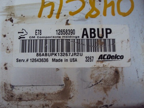 2012-2016 Chevrolet Cruze Engine Control Unit ECU 12643636 | eBay