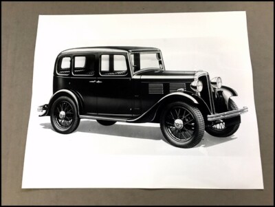 1932 Standard Nine Automobile Vintage Factory Original Car Photo ...