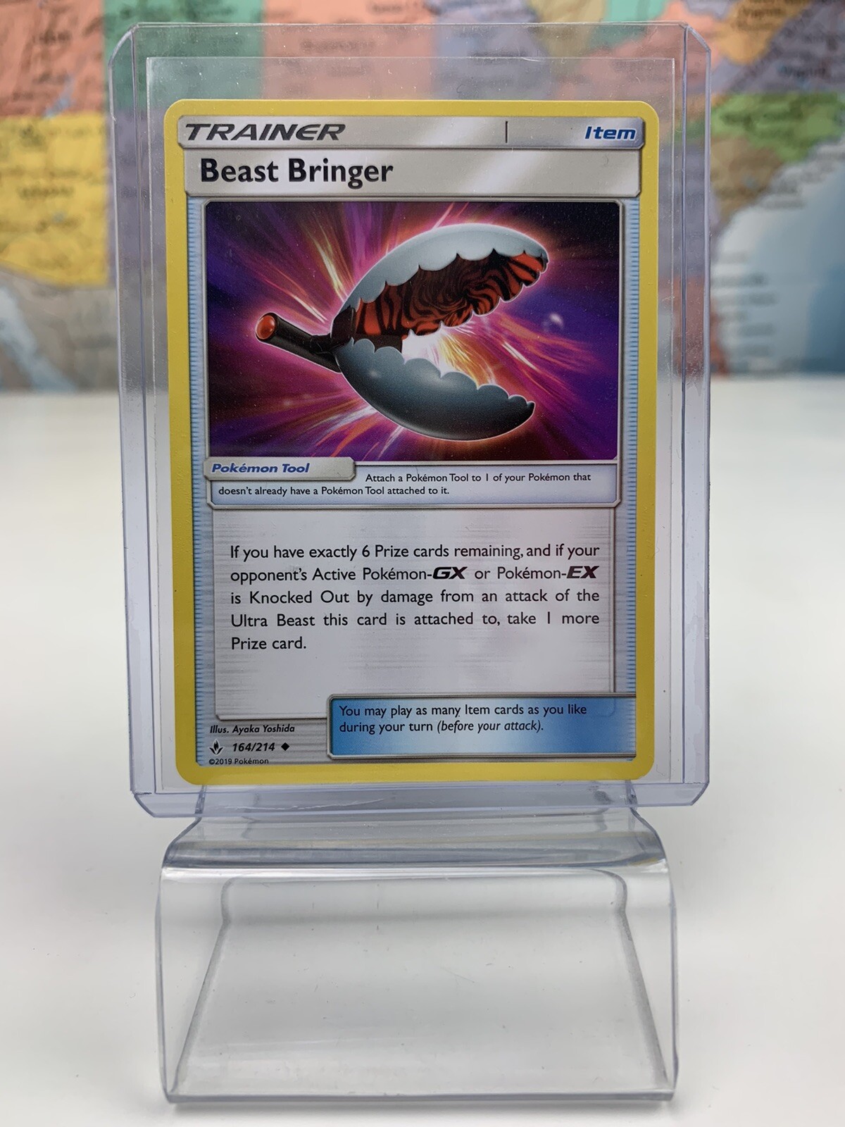 SHIPS SAME DAY Pokemon Card NM Beast Bringer 164/214 Trainer Item 2019 ...