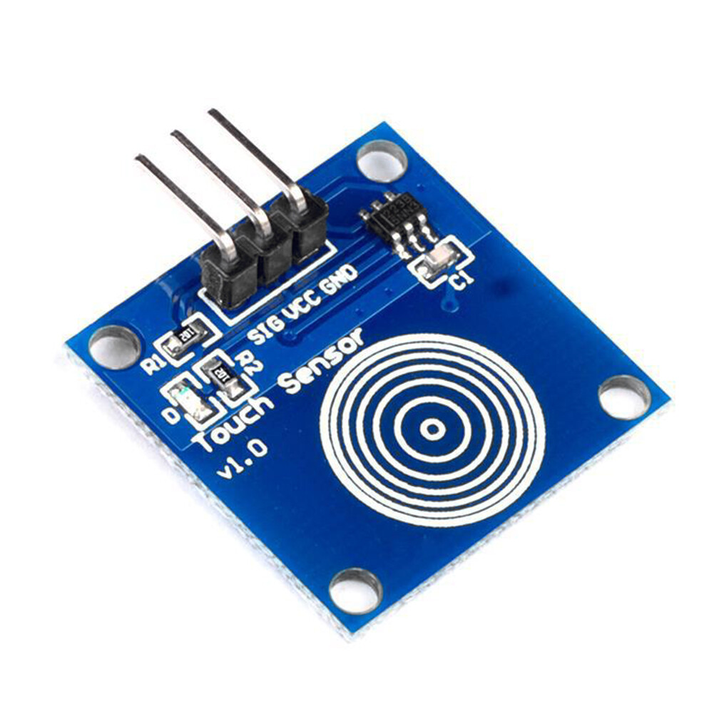 TTP223 Digital Sensor Module Capacitive Touch Switch Button Module 2-5 ...