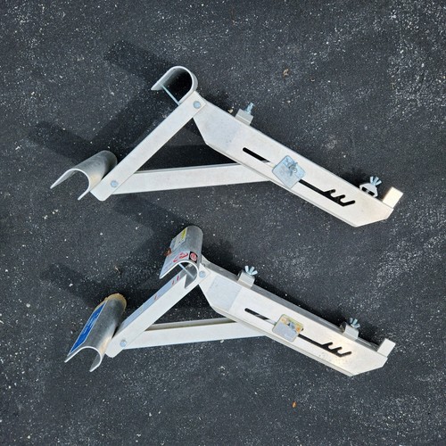 Werner Ladder Jack Pair Aluminum Heavy Duty 12" to 14" | eBay