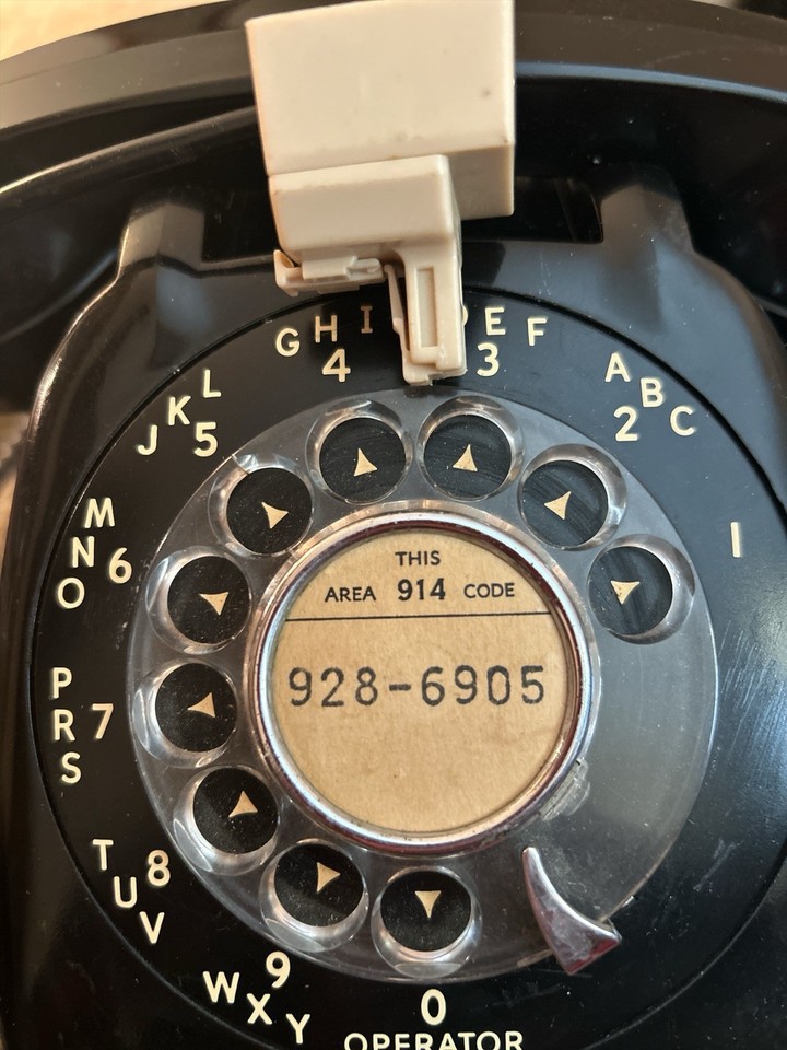 📞 Vintage Black Rotary Dial Telephone – Mono Phone 📞 | eBay