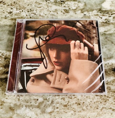 Taylor Swift Signed Red CD Taylor’s Version - Autographed - Sealed IN ...