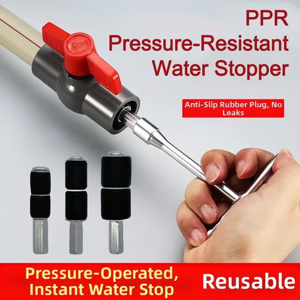 Plumbing Repair Tool with Adjustable Stainless Steel Design for Leak ...